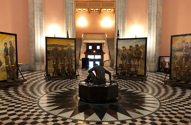 Eyes of Freedom Memorial and ‘Silent Battle’ Sculpture to be displayed ...