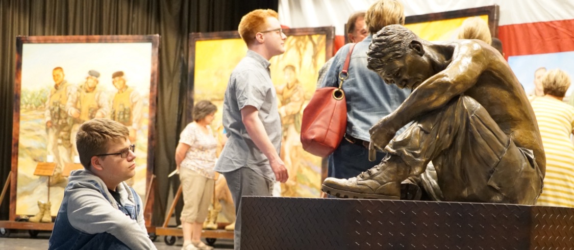Eyes of Freedom Memorial and ‘Silent Battle’ Sculpture to be displayed ...