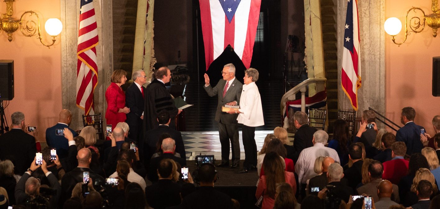 Jim Tressel sworn in as Ohio’s 67th lieutenant governor