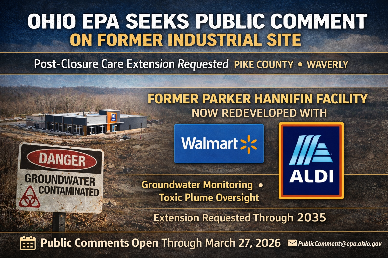 Ohio EPA seeks public comment on post-closure plan at former Parker ...
