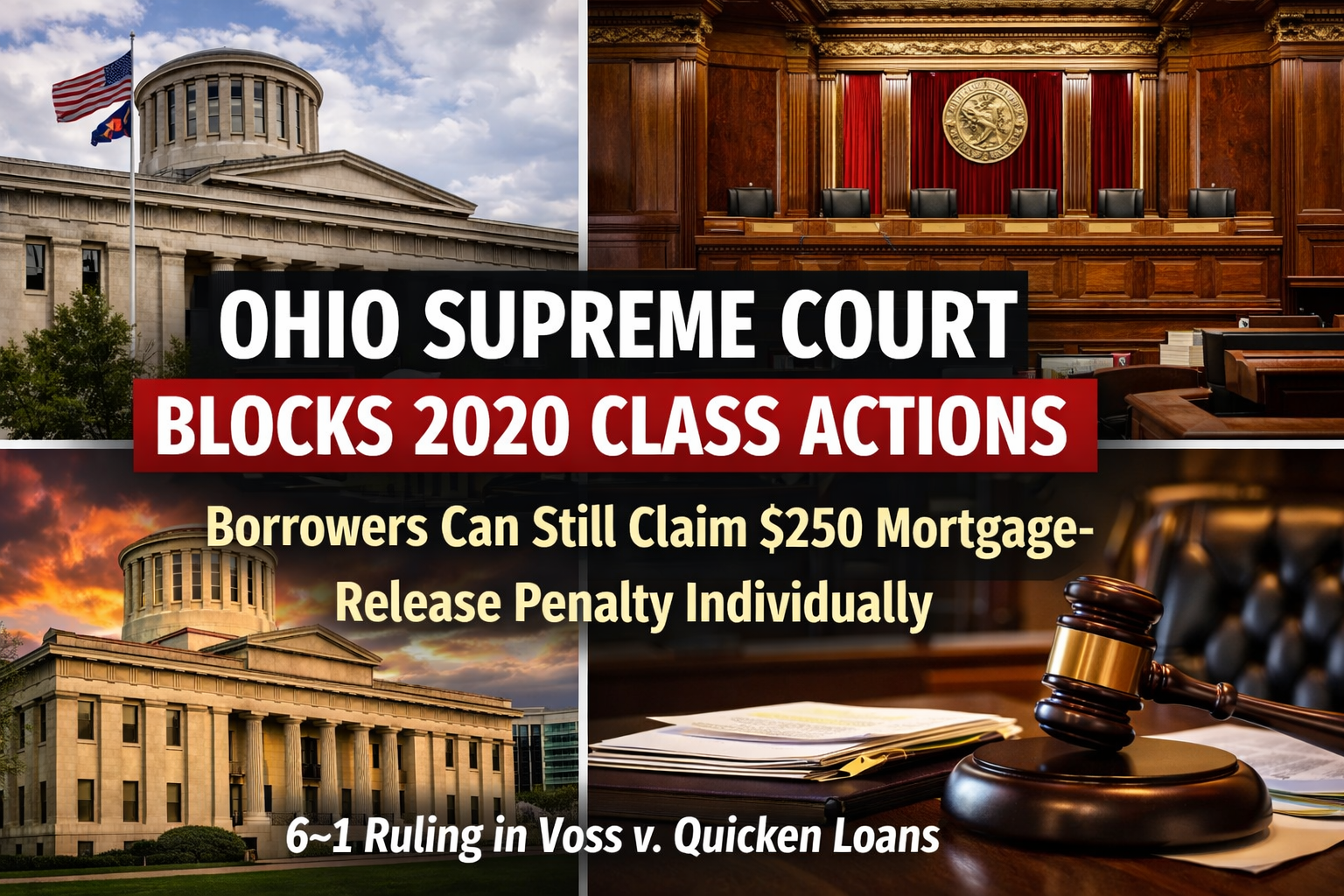 Ohio Supreme Court shields lenders from 2020 class actions, upholds ...