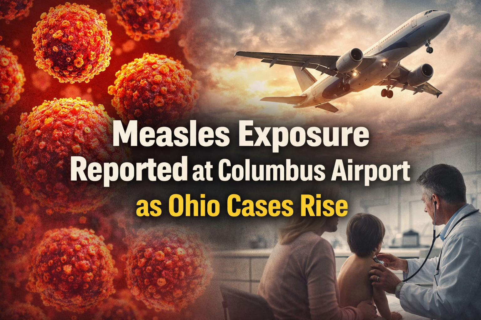 Measles exposure reported at Columbus airport as Ohio cases rise