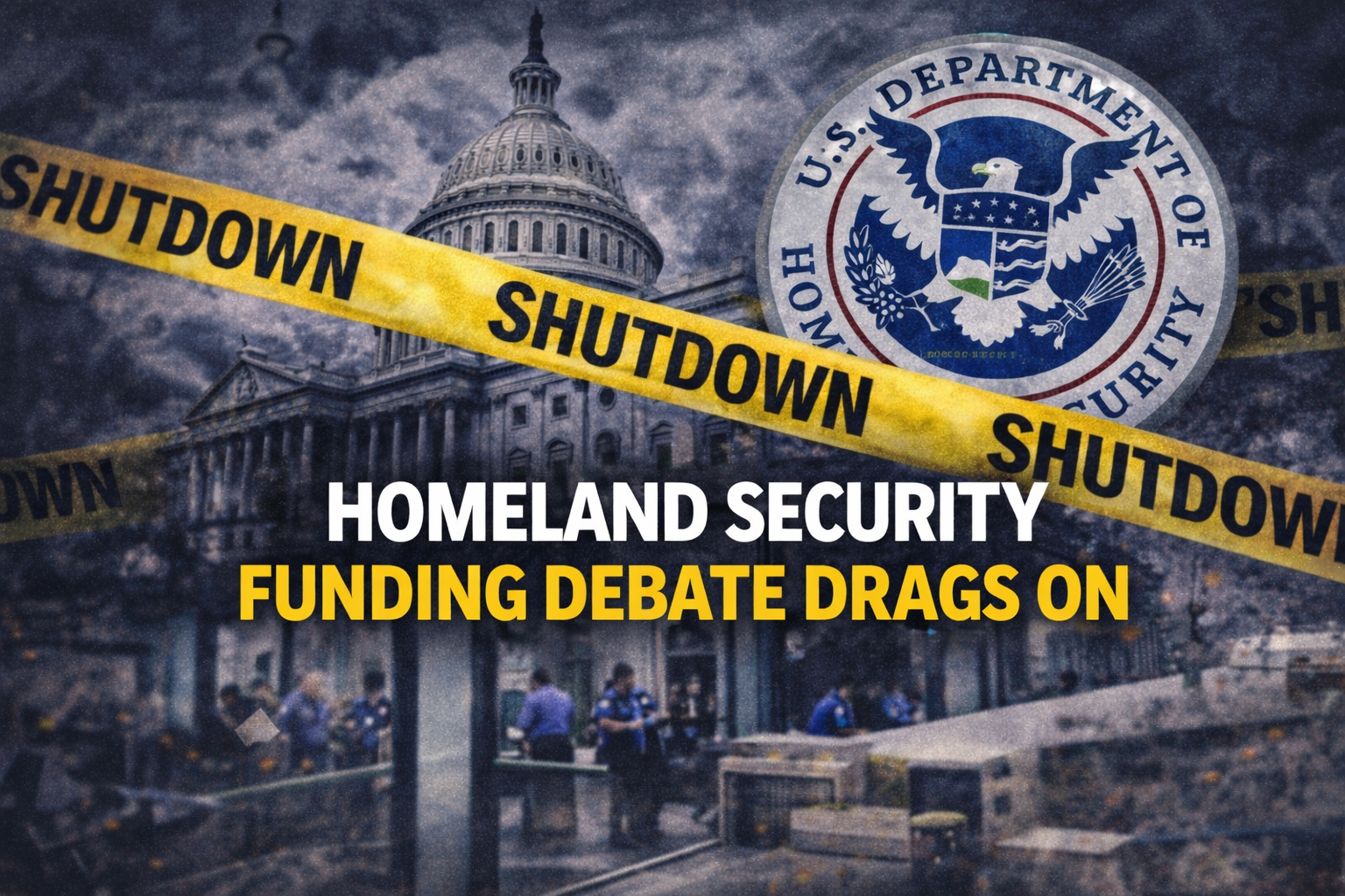 Senate blocks DHS funding as partial shutdown drags on