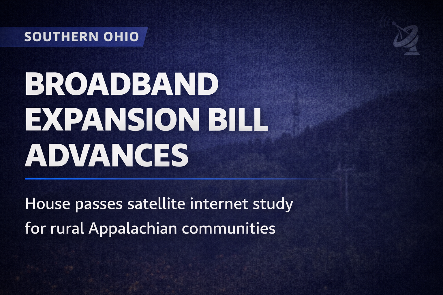 Southern Ohio broadband bill clears House