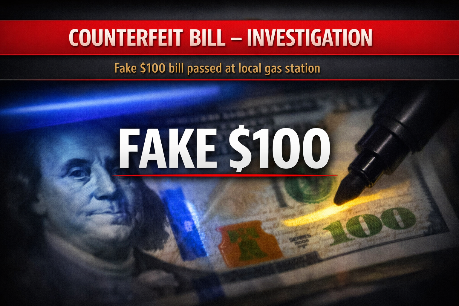 Counterfeit $100 bill passed at Pilot in Chillicothe, police investigating