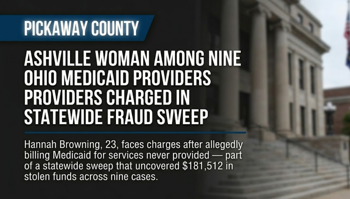 Pickaway County woman among nine Ohio medicaid providers charged in ...