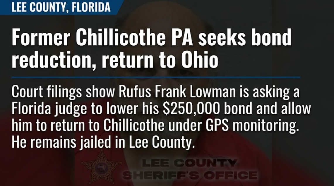 Former Chillicothe physician assistant seeks bond reduction, return to ...