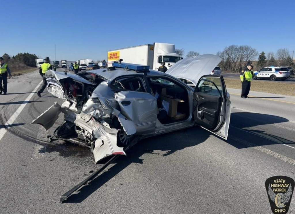 Woman charged after crashing into trooper - Scioto Valley Guardian