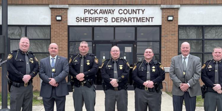 Pickaway County Sheriff promotes five Lieutenants to Captain - Scioto ...