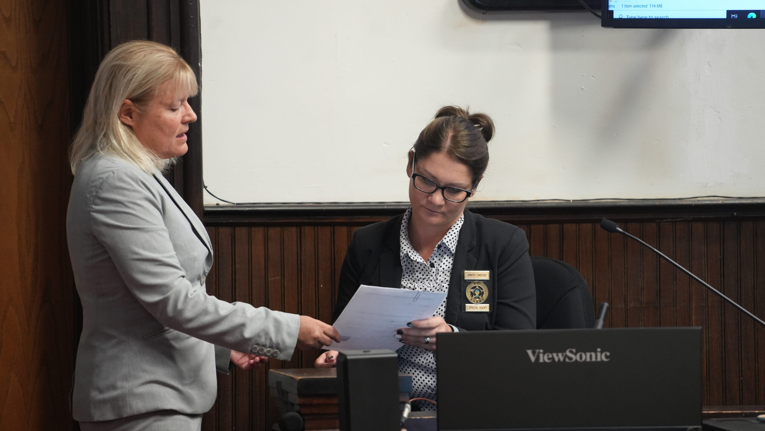 DAY 22: Angela Wagner's interrogation is played for the jury as her ...